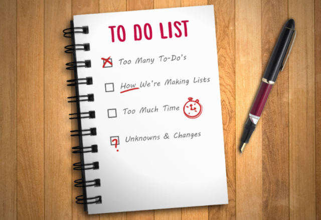 Here Is What's Wrong With Your To-Do List