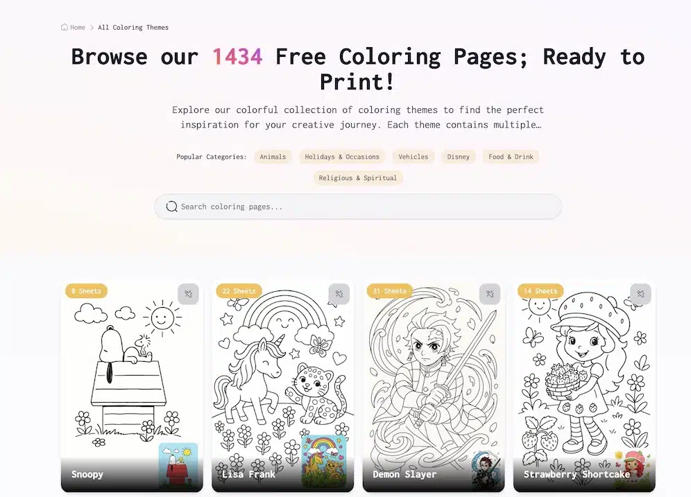 Meet Best Coloring Pages AI: Transform Your Ideas Into Beautiful Coloring Pages - AllTopStartups
